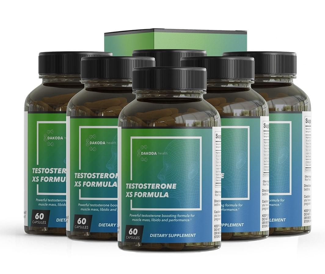 Testosterone XS - 6 Bottles